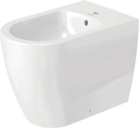 Duravit ME by Starck - Stojící bidet, s přepadem, otvor pro baterii, DuraShield, matná bílá 228910AC00