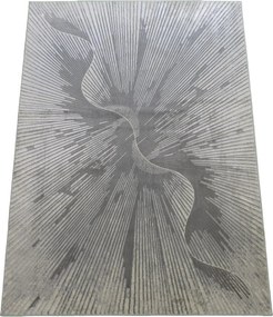 BE Koberec Esprit 3607 GREY - šedý obdélníkový Rozměr: 60x100 cm