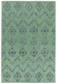 Kusový venkovní koberec Bahama 5152 green 140 x 200 cm