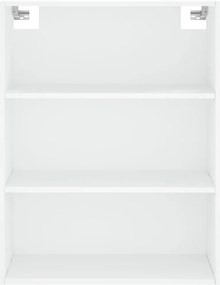 Skříň highboard bílá 69,5 x 34 x 180 cm kompozitní dřevo 3189941
