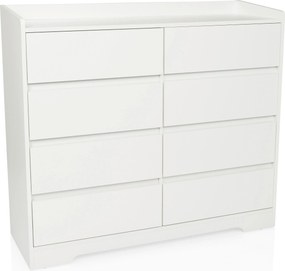 XXXLutz KOMODA, bílá, 110/98,5/38 cm MID.YOU - Široké komody - 001918083401