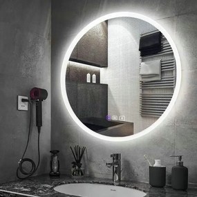 Rea Rea, Zrcadlo LED BLUETOOTH FFJ 60cm, HOM-06501