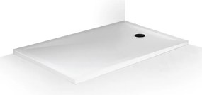 Roth Obdélníková sprchová vanička z litého mramoru MARMO NEO SQUARE-R Varianta: rozměry: 90x70 cm - (MARMO NEO SQUARE-R 900x700 - MAN SQ 090070 2E)
