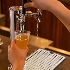 Kegerator odkapávací tác na pivo 304 nerezové tácy na sudy s protiskluzovými