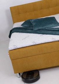Pohoda Čalouněná postel TORINO s úložným prostorem | Šířka matrace: 180 cm,Látka: Letto 73