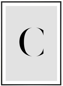 Letter C - 50x70 cm Obraz