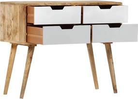 Příborník 85 x 40 x 71 cm masivní mangovníkové dřevo 286241