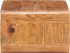 Konferenční stolek 90 x 50 x 30 cm masivní akáciové dřevo 289651