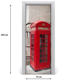 Fototapeta samolepící na dveře Londýn 75x205 cm