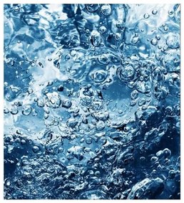 DIMEX | Vliesová fototapeta na zeď Perlivá voda MS-3-0236 | 225 x 250 cm | modrá, bílá