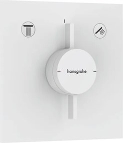 Hansgrohe DuoTurn E sprchová a vanová baterie bez podomítkového tělesa matná bílá 75417700