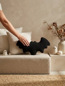 Sinsay - Halloweenský dekorativní polštář ve tvaru netopýra - černá