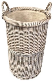 Willow Direct Proutěný koš / stojan na deštníky antique - juta - v.51 cm