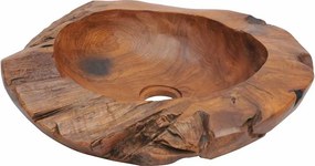 Umyvadlo masivní teak 45 cm 243475