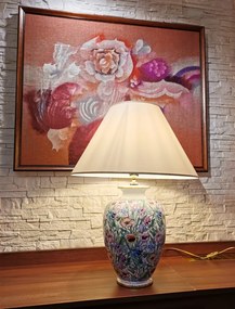 Svítidla KOLARZ Velká keramická stolní lampa Kolarz Giardino Panse 68 cm