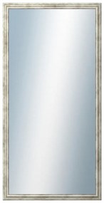 DANTIK - Zarámované zrcadlo - rozměr s rámem cca 50x100 cm z lišty TRITON stříbrná (2143)