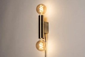 Nástěnné minimalistické svítidlo do ložnice Galanta Gold