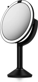 Kosmetické zrcadlo s osvětlením/zvětšovací (zvětšení 5x/zvětšení 10x) ø 20 cm Trio – simplehuman