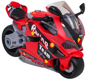 RKToys Motocykl s dílnou 2v1 – sada malého mechanika