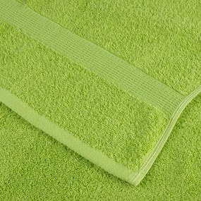 Premium ručníky SOLUND 2 jablkově zelené 100x200cm 600g/m² 137509