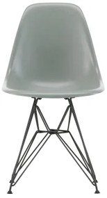Eames Fiberglass Chair DSR černě lakovaná sea foam Vitra