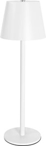 Toolight Toolight, dotyková LED noční stolní lampa 5W, 3 barvy světla, USB napájení, APP1370-T WHITE, bílá, OSW-08634