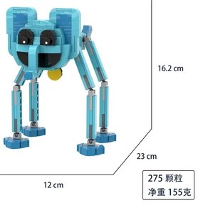 Poppy Playtime Smiling Critters stavebnice - ještě strašidelnější Barva: 16