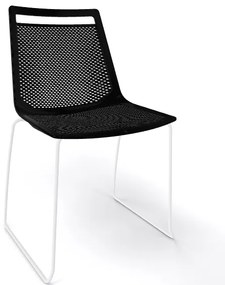 GABER - Židle AKAMI S, černá/bílá