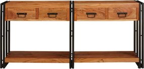 Konzolové stolky 2 ks Hnědá 161 x 33 x 75 cm 3324224