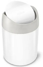 Simplehuman Koše - Odpadový koš Mini na stůl 1,5 l, bílá CW2079