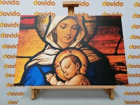 Obraz Panna Marie s Ježíškem - 120x80 cm