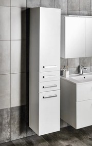 Aqualine, VEGA Skříňka vysoká 35x184x31cm, bílá, VG185