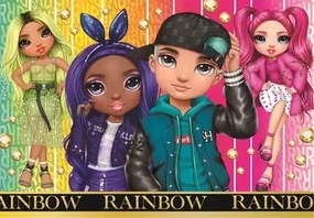Clementoni Brilliant PUZZLE Rainbow High: Jade, Krystal, River a Stell