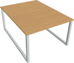 Kancelářský pracovní stůl Hobis USDO 1200, bílá RAL 9016, deskabuk
