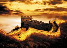 Velká čínská zeď - 40 x 50 cm