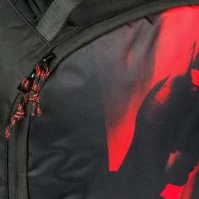 BAAGL Batoh eARTh - Batman Red / Rozměry 29x43x20 cm / Objem 25 l