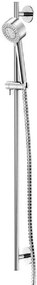 Steinberg 100 - Set sprchové hlavice, tyče a hadice, 3 proudy, chrom 100 1622