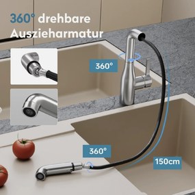 design kuchyňská baterie DOPORRO Turnix 4