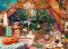 Ravensburger Puzzle Útulná chata XXL / 500 dílků / od 12 let