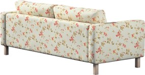 Potah na pohovku IKEA  Karlstad 3-místná, nerozkládací, krátký barva vícebarevná látka vzorované
