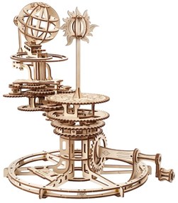Ugears 3D dřevěné mechanické puzzle Tellurium