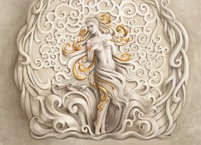Malvis ® Tapeta Botticelliho zrození Venuše Vel. (šířka x výška): 432 x 290 cm