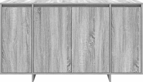 Servírovací skříň Šedá Sonoma 135 x 41 x 75 cm Kompozitní dřevo 3333891