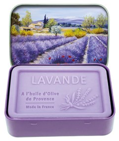 Esprit Provence Tuhé mýdlo v plechovce - Levandule z Provence, 120g