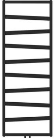 Mexen, Mexen Zoom dekorativní koupelnový radiátor 1430 x 530 mm, 477 W, černý - W130-1430-530-00-70