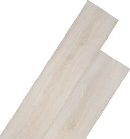 vidaXL Podlahová krytina PVC 5,02 m² 2 mm samolepicí [146601] Barva: matte wood brown