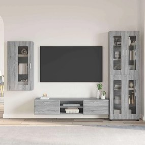 Sestava TV skříněk FLORIN 3 ks Šedá Sonoma Kompozitní dřevo 3397950