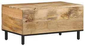 Konferenční stolek 80 x 50 x 40 cm masivní mangovníkové dřevo - Default Title