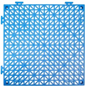 modulární zámkový polštář, 55 balení 30 × 30 cm – Modrá