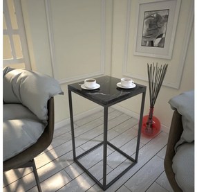 Asir | Odkládací stolek PURE 62x35 cm černá | AS0883